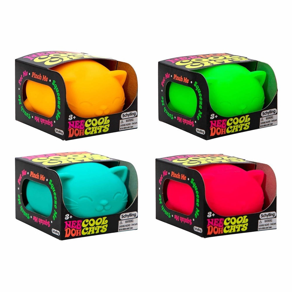Nee Doh Cool Cats Stress Ball Schylling My Toykingdom